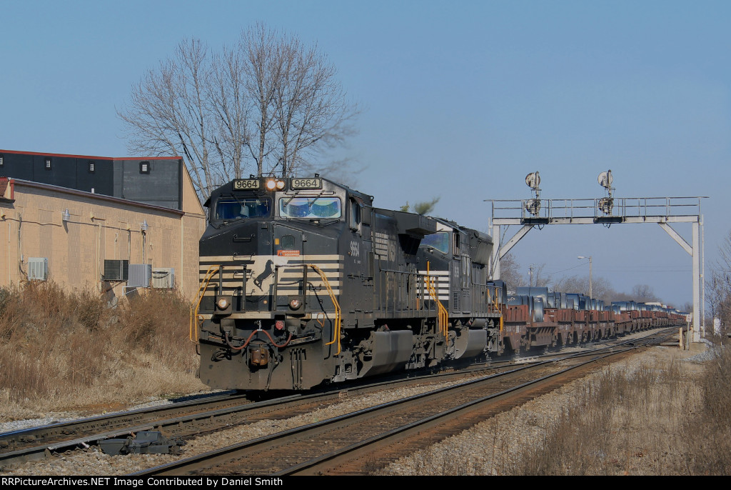 NS 9664 leads 61A.